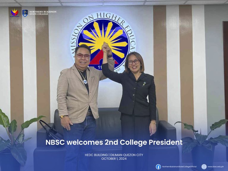 NBSC welcomes 2nd College President - Northern Bukidnon State College ...