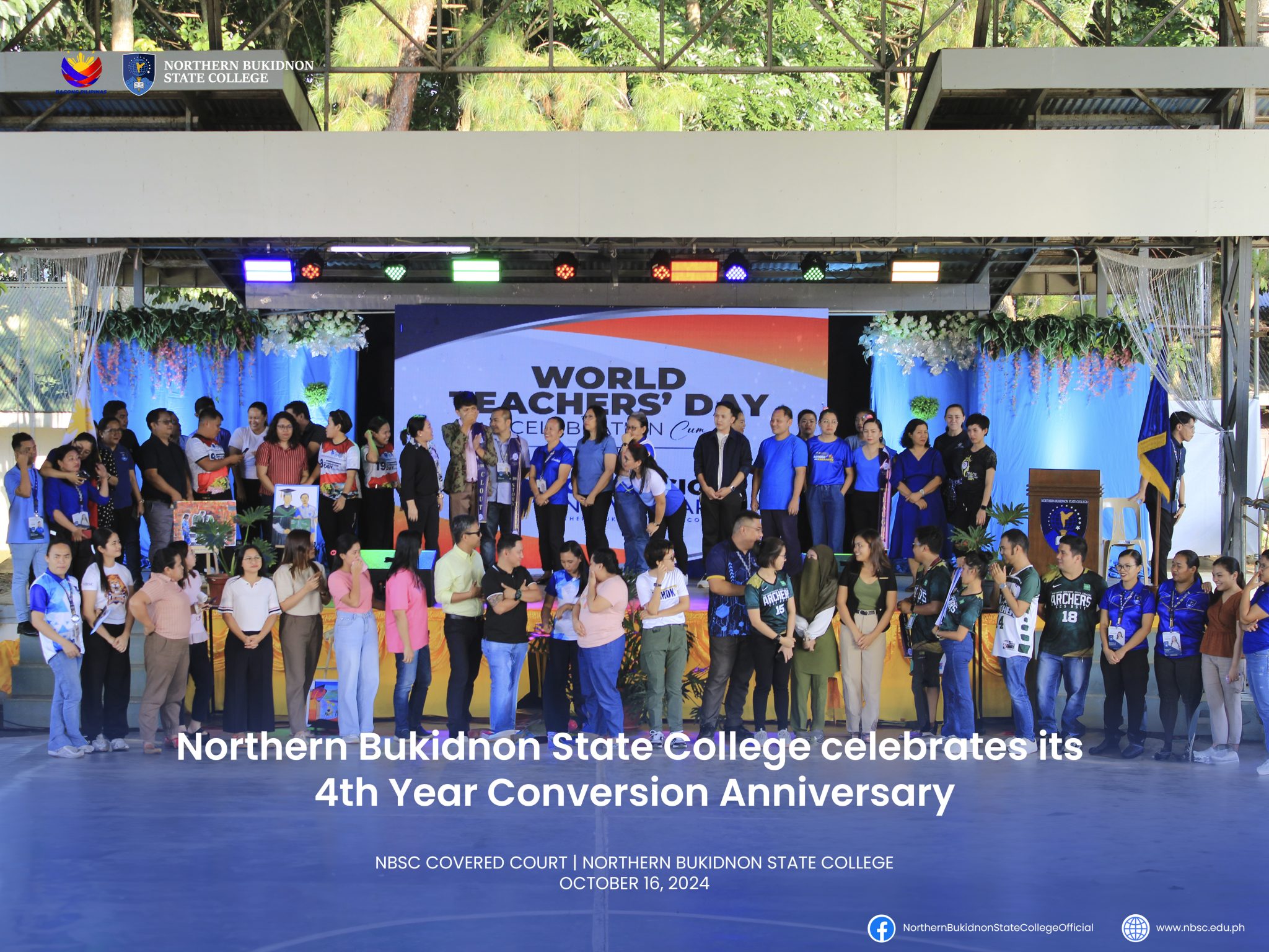 Northern Bukidnon State College celebrates its 4th Year Conversion ...