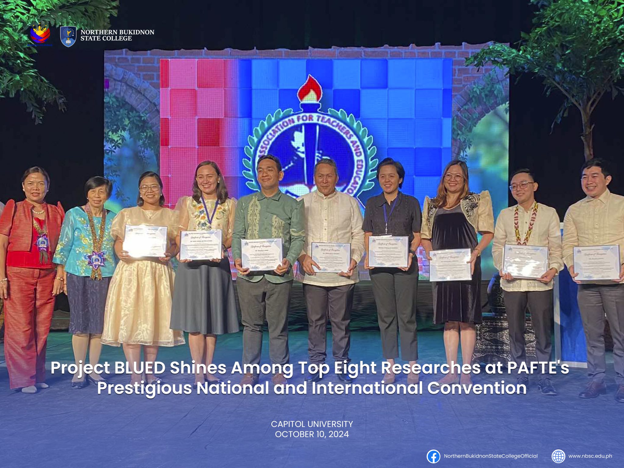 Project BLUED Shines Among Top Eight Researches at PAFTE's Prestigious ...
