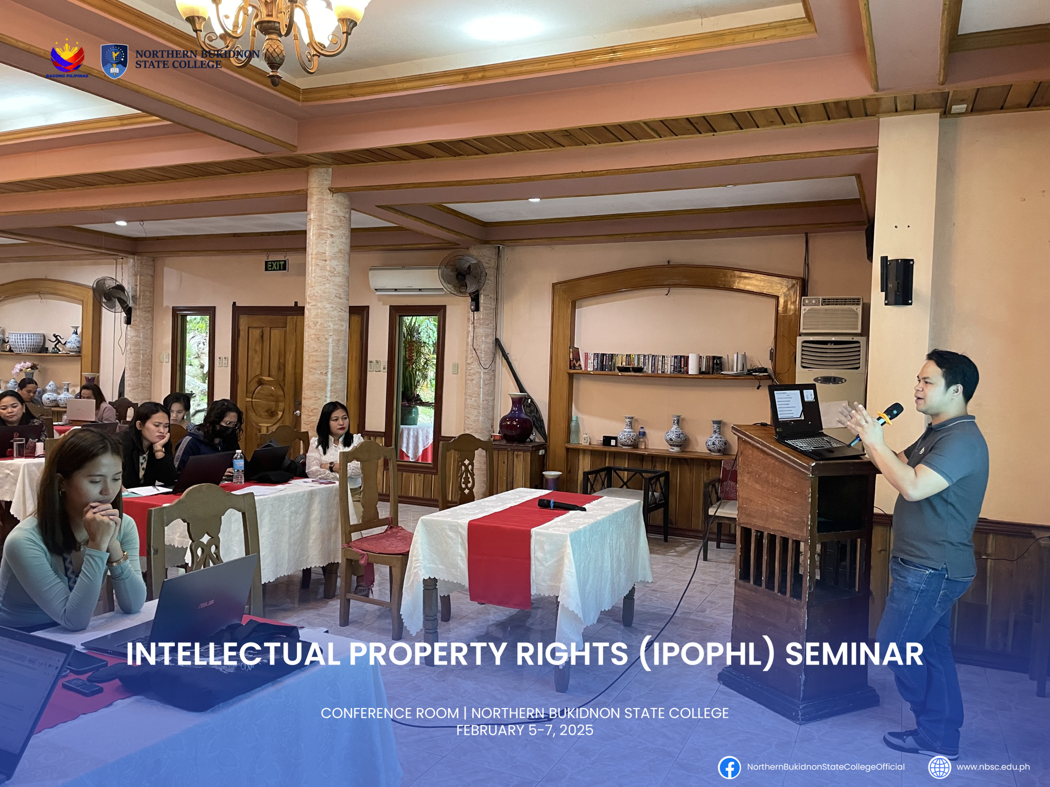 Northern Bukidnon State College hosts the Intellectual Property Rights ...