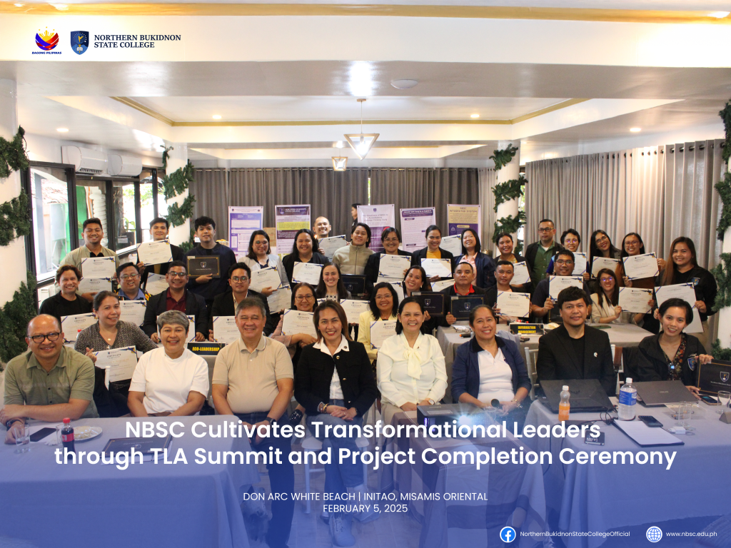 NBSC Cultivates Transformational Leaders through TLA Summit and Project ...