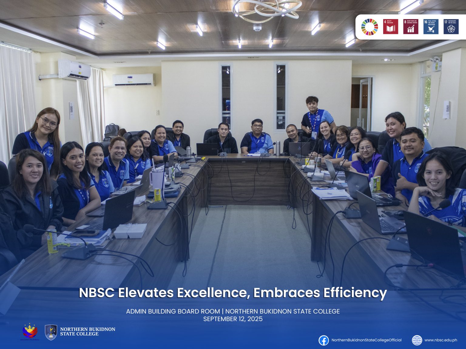 NBSC Elevates Excellence, Embraces Efficiency - Northern Bukidnon State ...