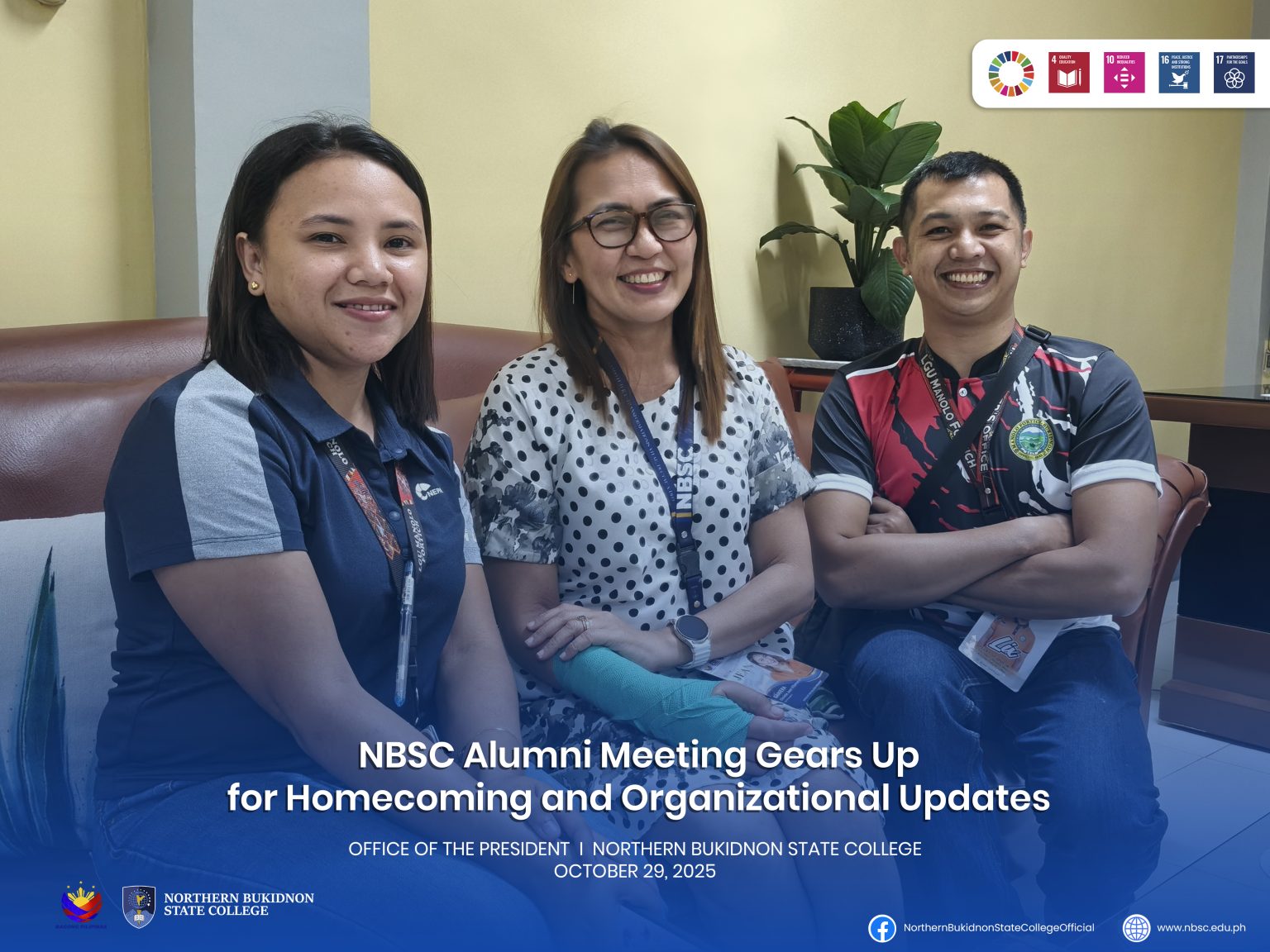 NBSC Alumni Meeting Gears Up for Homecoming and Organizational Updates ...